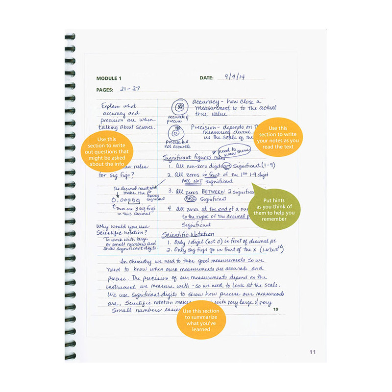 Expl. Creation with Chemistry Student Notebook