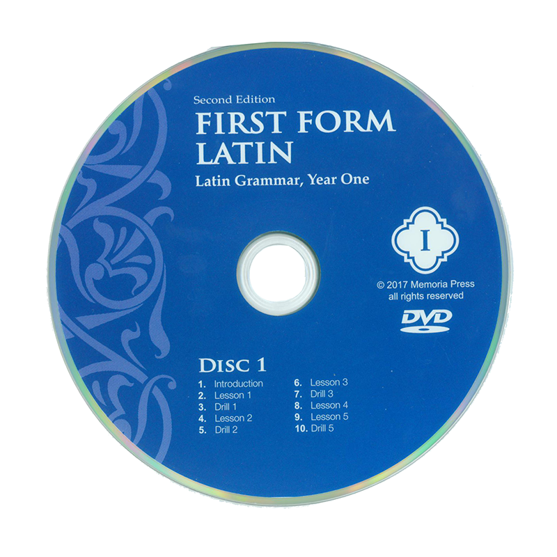 First Form Latin Instructional DVD Set