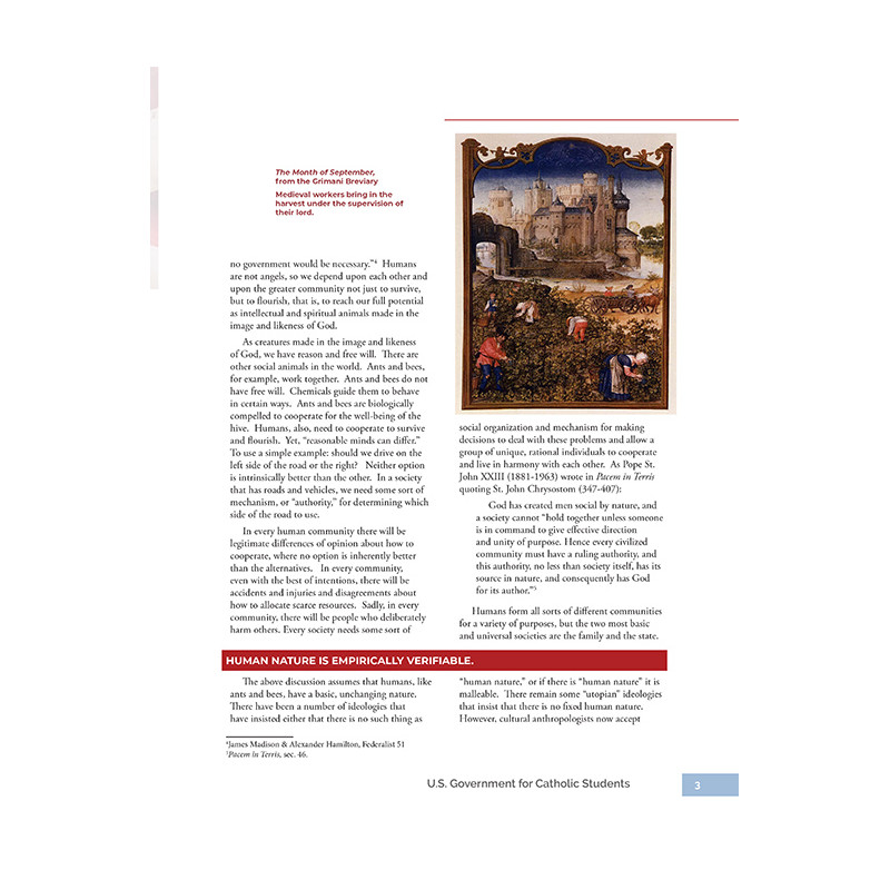 U.S. Government for Catholic Students | Catholic Civics Textbook