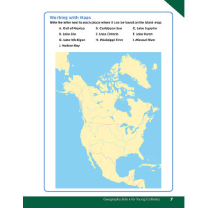 Geography Skills 6 for Young Catholics: North America, South America ...