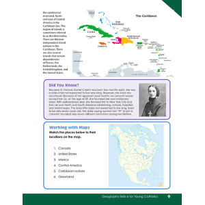 Geography Skills 6 for Young Catholics: North America, South America ...