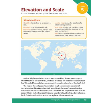Geography Skills 3 for Young Catholics: The Ancient and Modern World