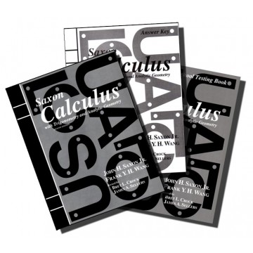 Saxon Calculus (2nd ed) Home Study Kit