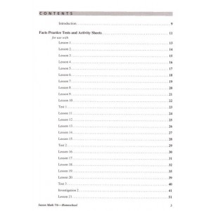 Saxon 76 (Homeschool, 4th edition) Tests/Worksheets