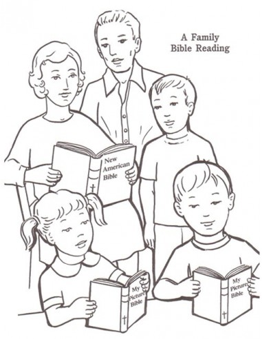 Coloring Book About the Bible