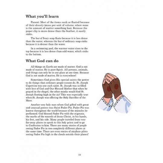 Kindergarten Science for Young Catholics