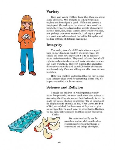 Kindergarten Science for Young Catholics