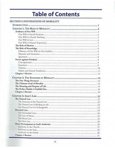 Morality for Catholic Students