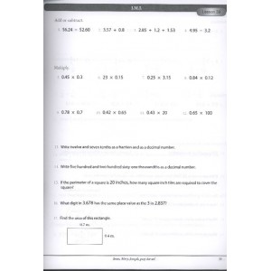 Math 7 Practice Problems Workbook