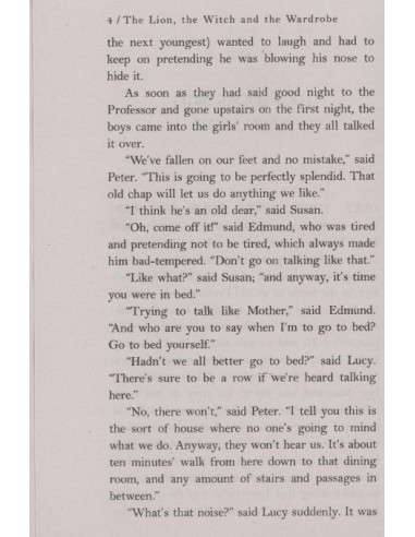 The Lion, the Witch and the Wardrobe