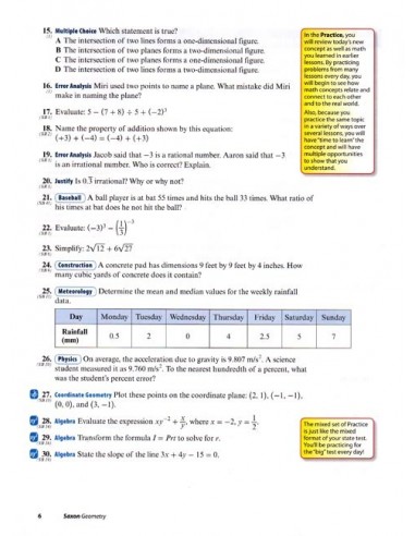 Saxon Geometry Text