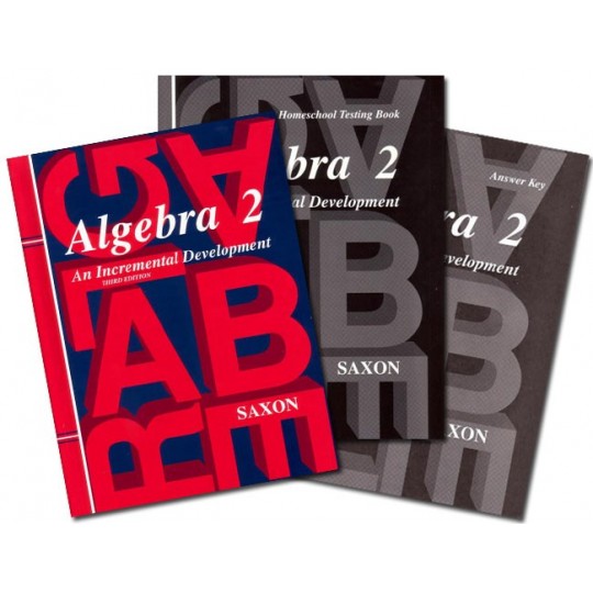 Saxon Algebra 2 (3rd Ed) Home Study Kit