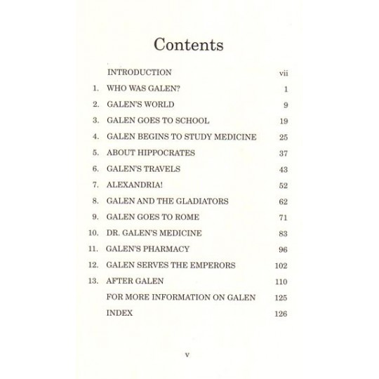 Galen and the Gateway to Medicine