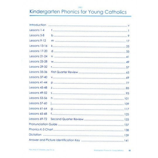Kindergarten Phonics Part 1 Legacy Edition