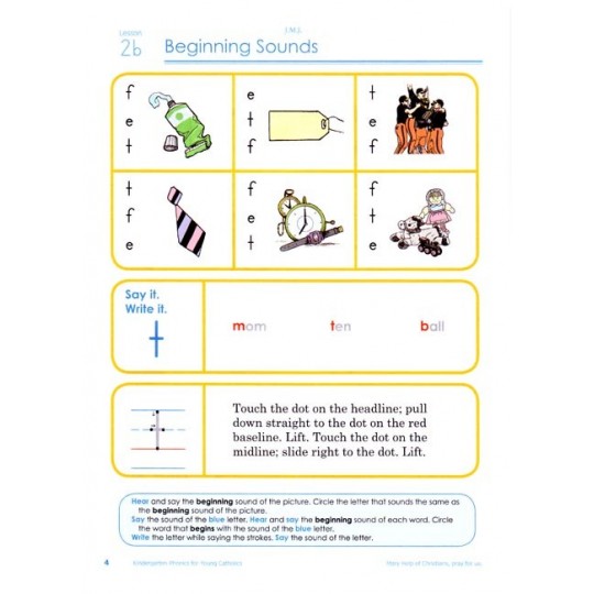 Kindergarten Phonics Part 1 Legacy Edition
