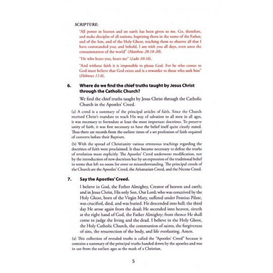 Baltimore Catechism No. 3 | Catholic Education | Grade 9