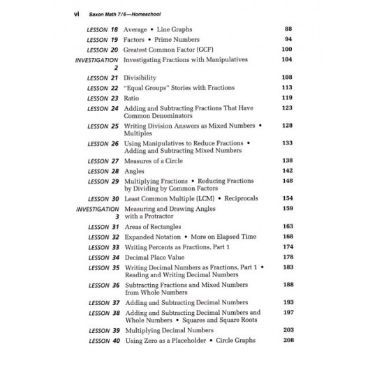 Saxon 76 (Homeschool, 4th edition) Text