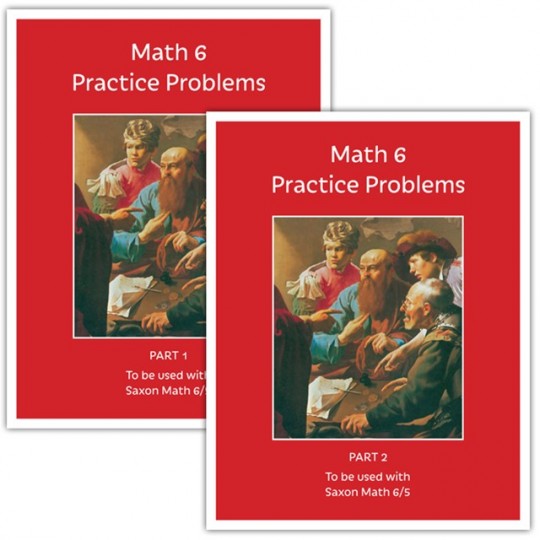 Math 6 Practice Problems Workbook