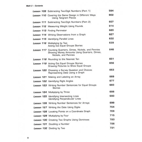Saxon Math 2 Teacher's Manual