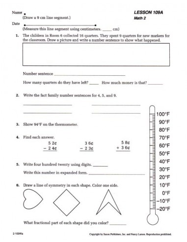 Saxon Math 2 Teacher's Manual