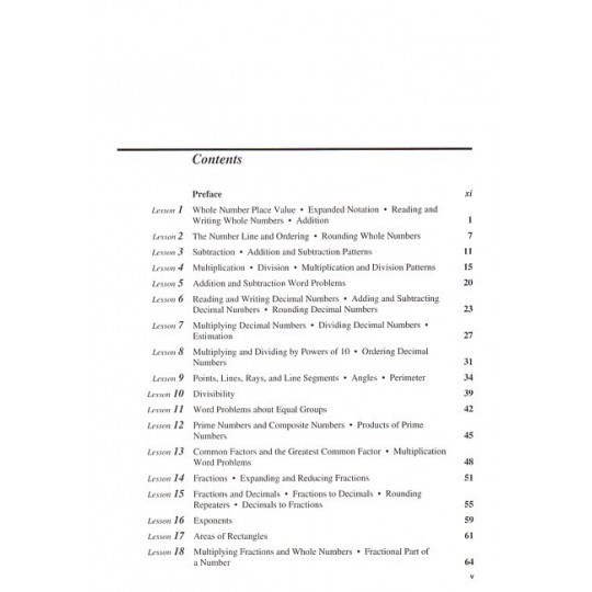 Saxon Algebra 1/2 (3rd edition) Text