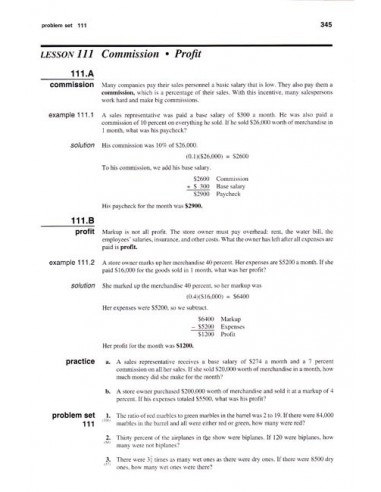 Saxon Algebra 1/2 (3rd edition) Text