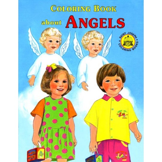 Coloring Book About Angels
