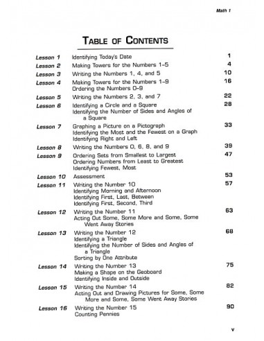 Saxon Math 1 Teacher's Manual
