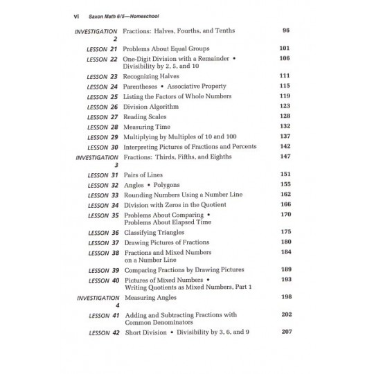 Saxon 65 (Homeschool, 3rd edition) Text