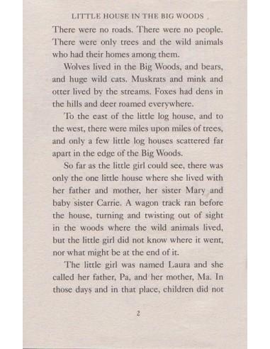 Little House in the Big Woods