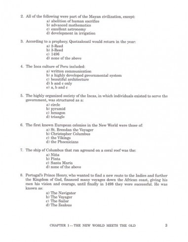 Christ and the Americas Workbook and Study Guide