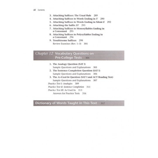 Vocabulary for the College Bound Student (4th edition) Wkbk