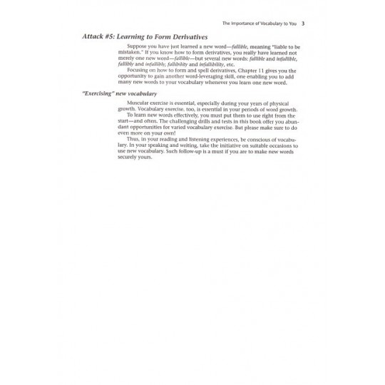 Vocabulary for the College Bound Student (4th edition) Wkbk